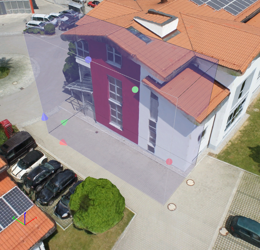 Menu View > rayCloud > Menu Bar -PIX4Dmapper